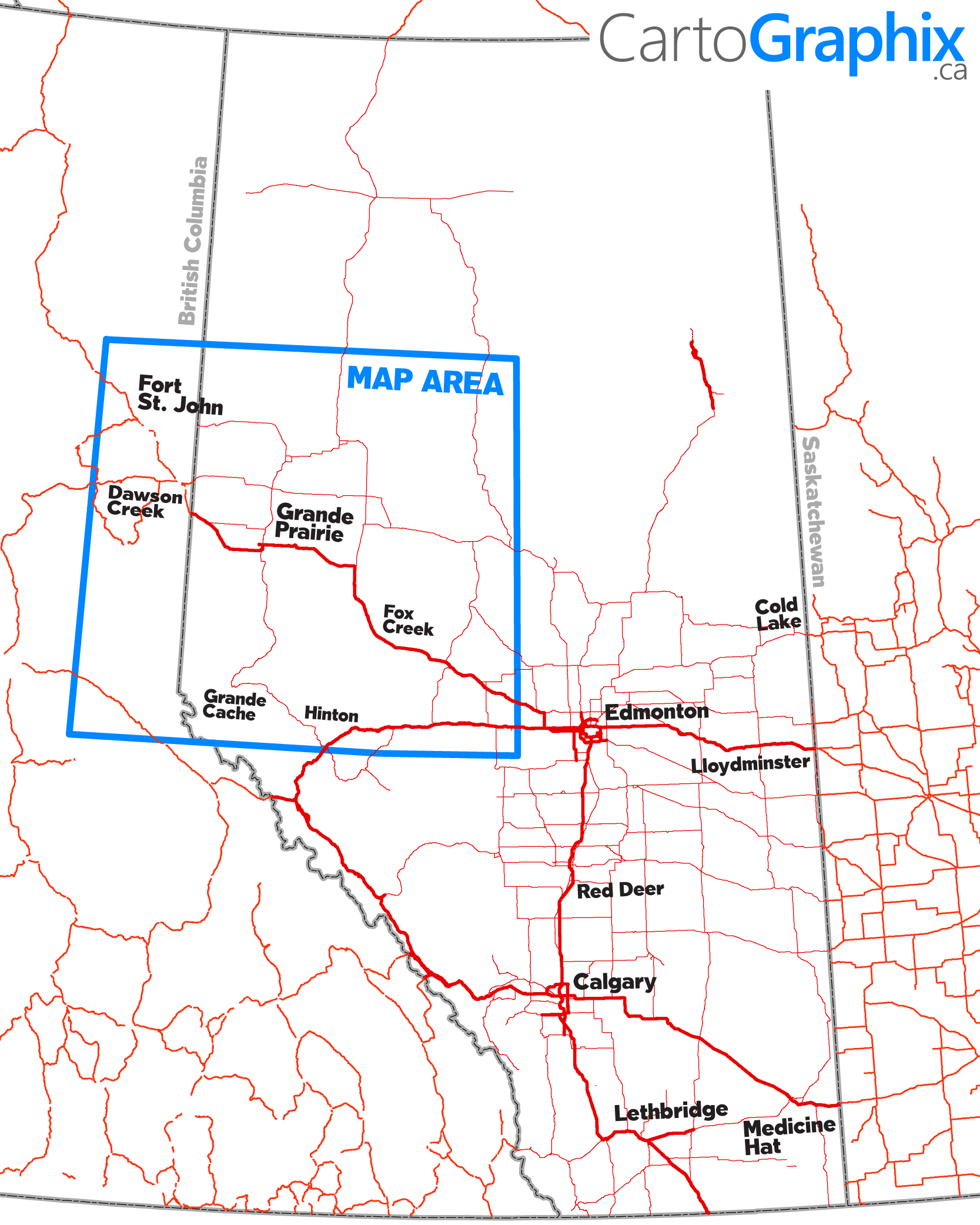 CartoGraphix - Canadian Oilfield Maps
